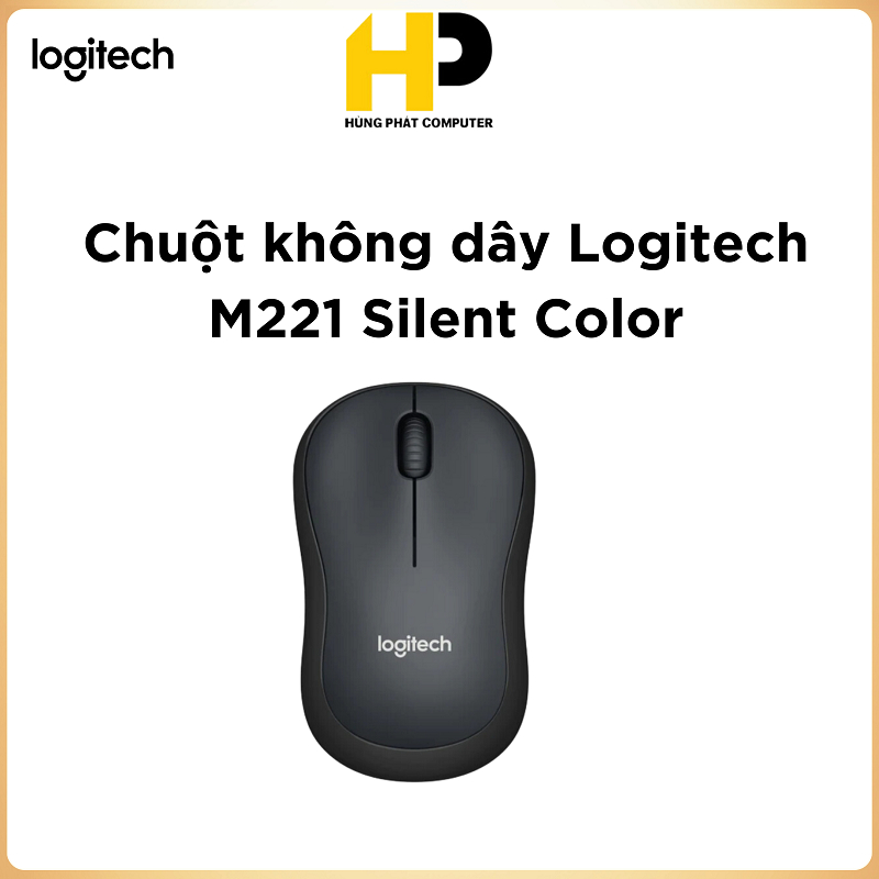 Chuột không dây Logitech M221 Silent Color - Bảo hành 36 tháng | Shopee ...