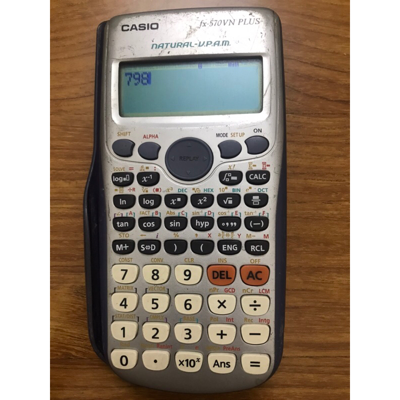 Máy tính Casio fx-570VN PLUS zin chính hãng | Shopee Việt Nam