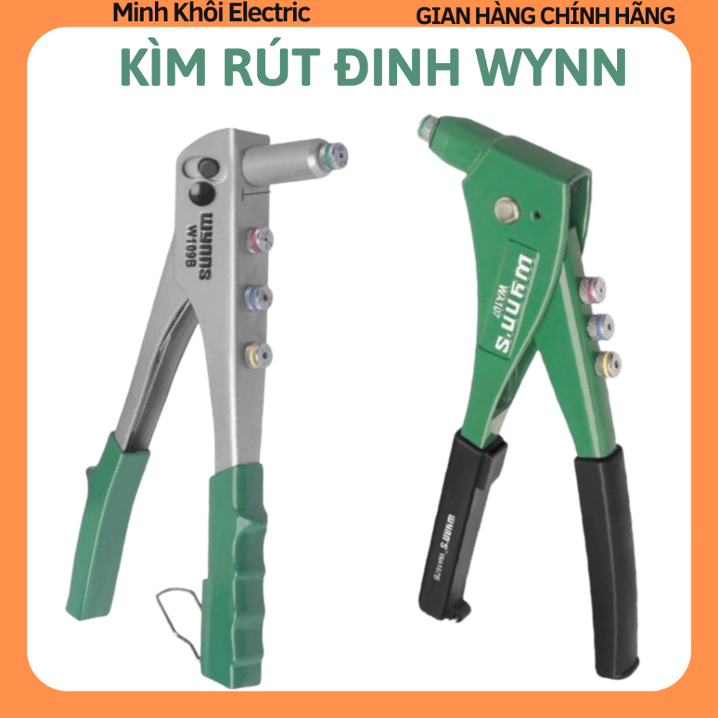 Kềm rút rive Wynn Chính Hãng độ bền cao thao tác dễ sử dụng ít kẹt tên ...
