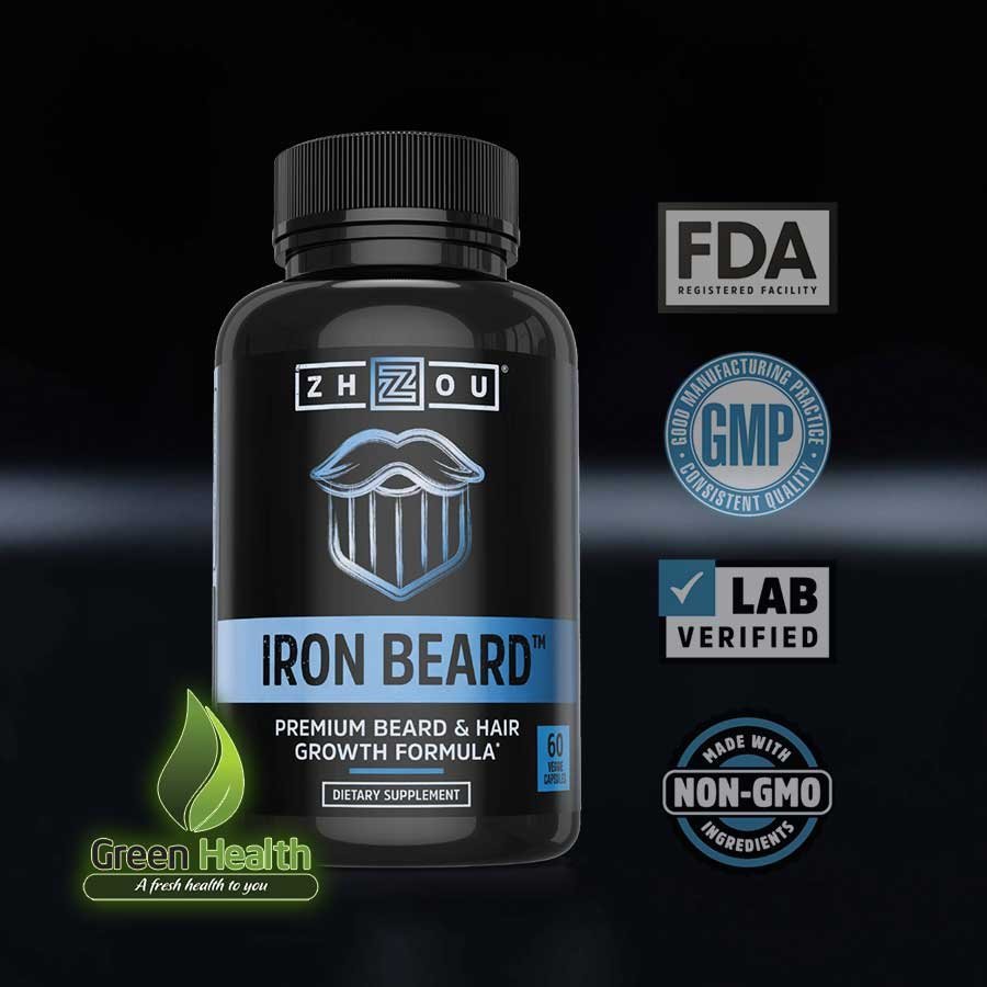 Iron Beard - Multi Vitamin cho Râu, tóc | Shopee Việt Nam