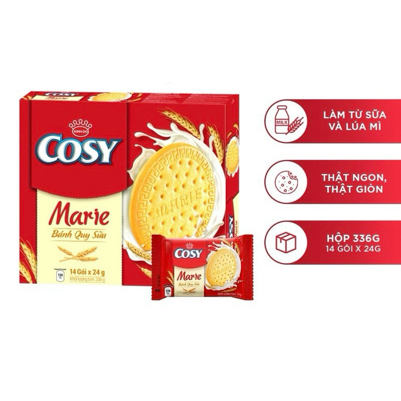 Bánh quy sữa Cosy Marie Kinh Đô hộp 336g | Shopee Việt Nam