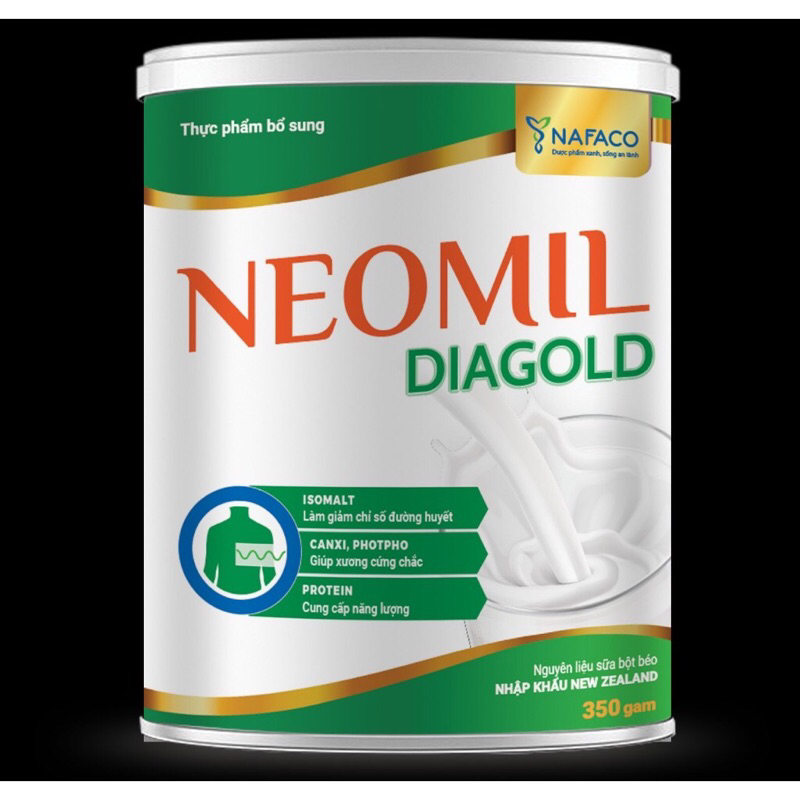 Sữa Neomil Diagold350G -850g - DINH DƯỠNG CHO NGƯỜI BỆNH ĐÁI THÁO ĐƯỜNG ...