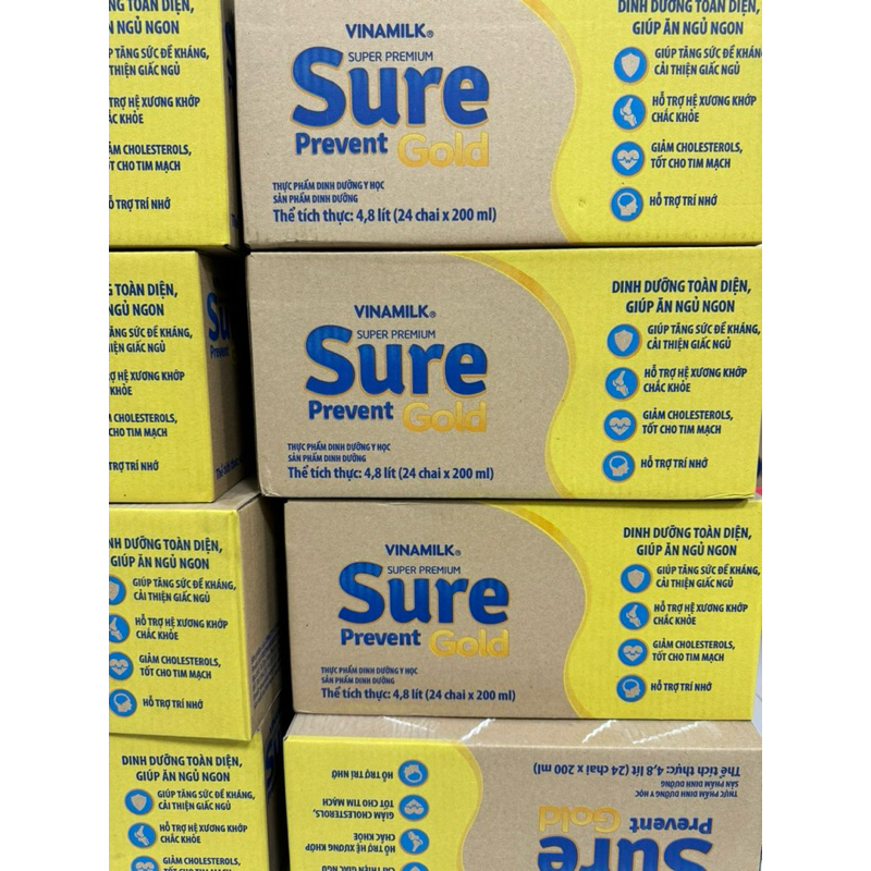 Sữa Bột Pha Sẵn Sure Prevent Gold thùng 24 chai *200ml. | Shopee Việt Nam