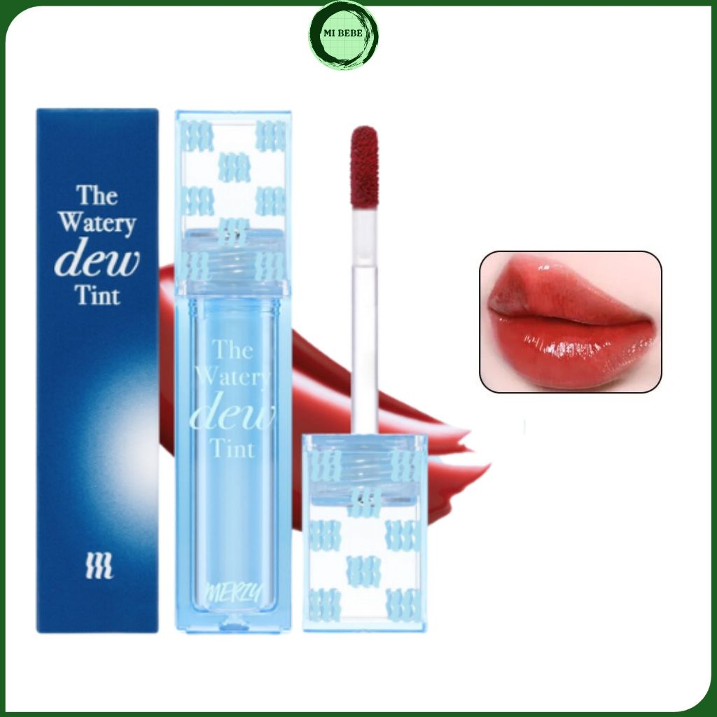 Son Bóng Merzy The Watery Dew Tint Ver 4 Vỏ Xanh Dương Mới Nhất WD19 ...
