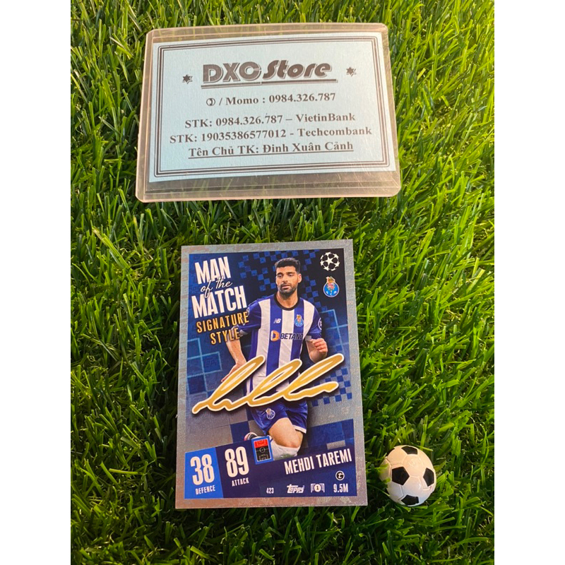 [ CHÍNH HÃNG ] - MAN OF THE MATCH - SIGNATURE STYLE - TOPPS MATCH ATTAX ...