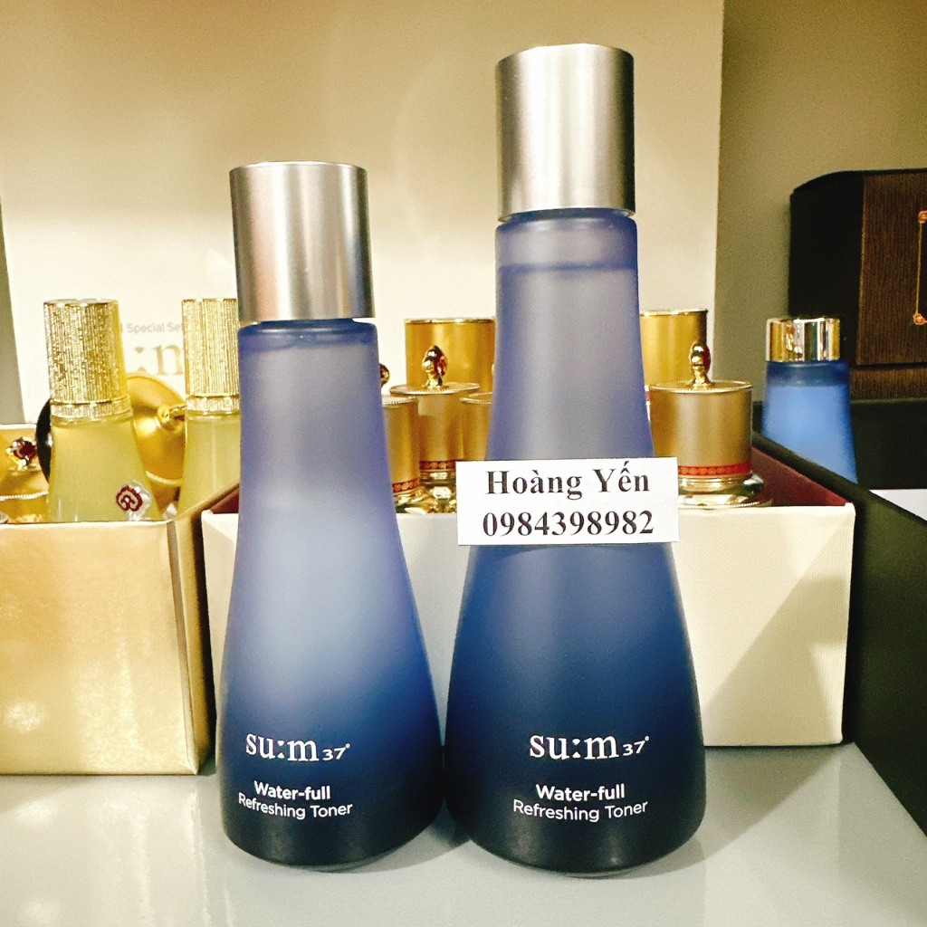 [HÀNG MỚI] Set nước hoa hồng sum xanh - Sum37 Water Full Skin ...