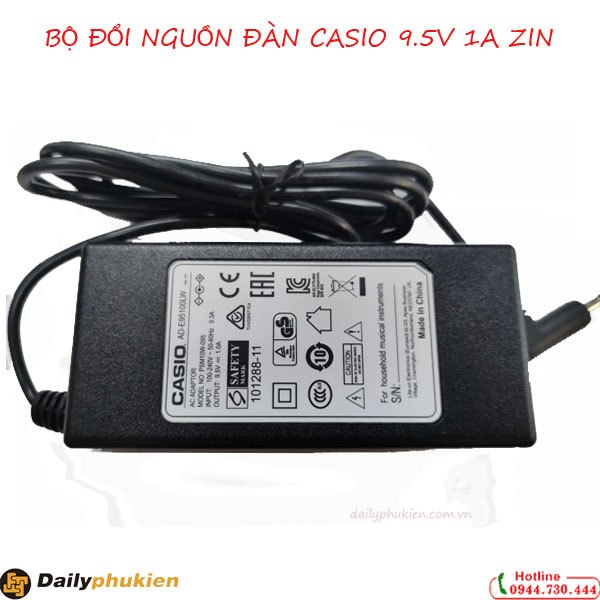 Cục nguồn đàn casio AD-E9100L AD-E95 AD-E95100 AD-E95100LJ AD-E95100LW ...