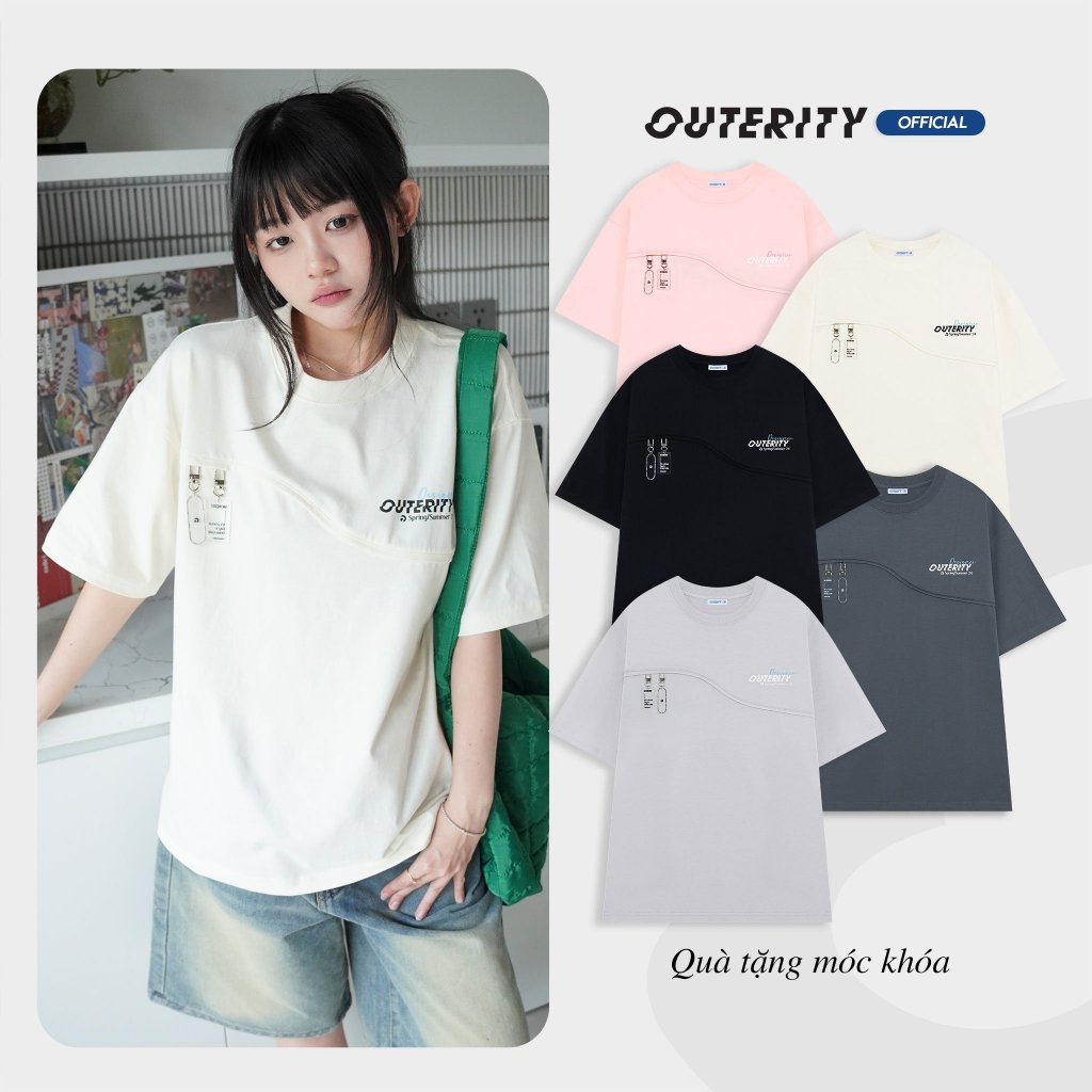 Áo thun unisex Outerity Monday - Localbrand 2024 | Shopee Việt Nam