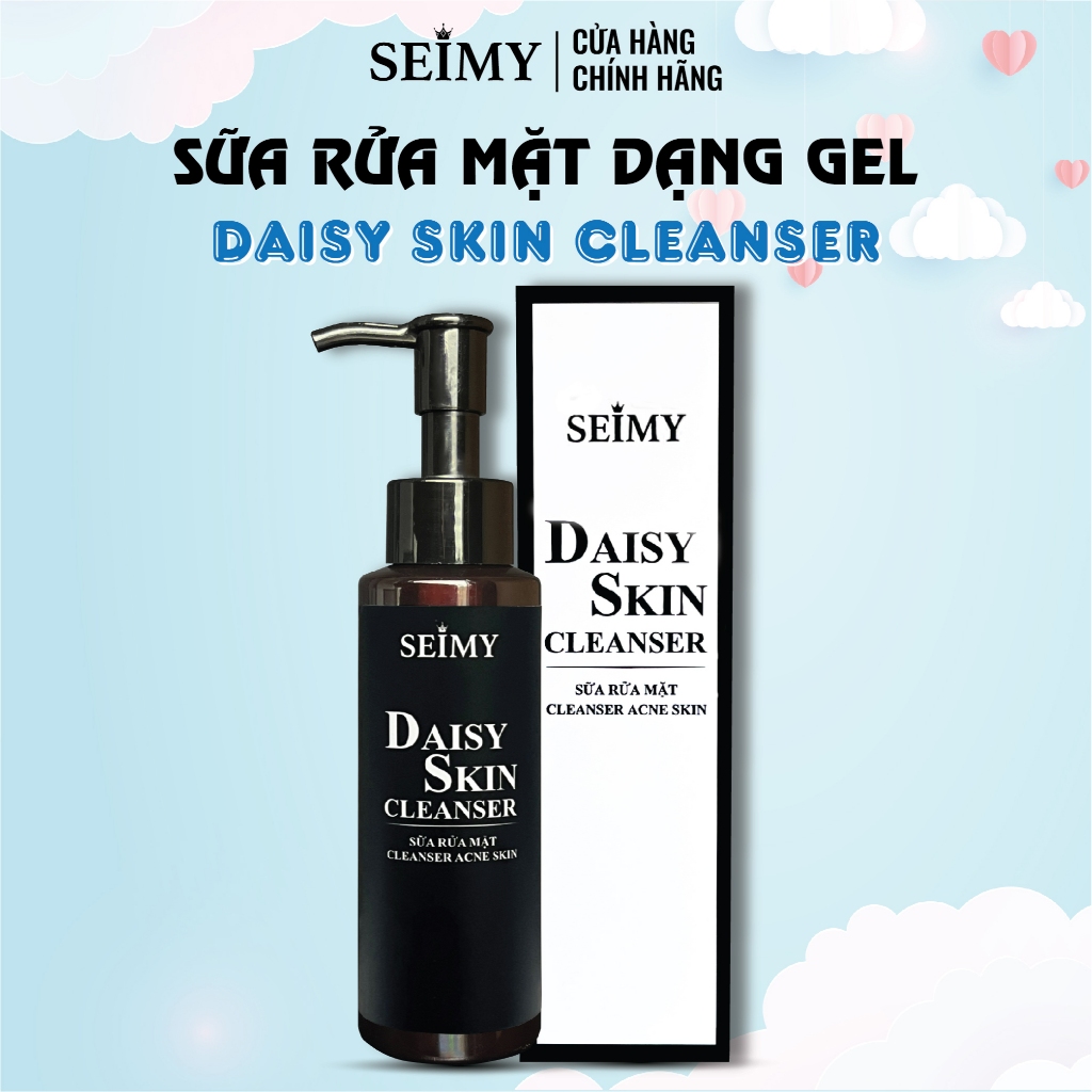 Sữa rửa mặt dạng gel Seimy - Daisy Skin Cleanser 100ml dành cho da dầu ...