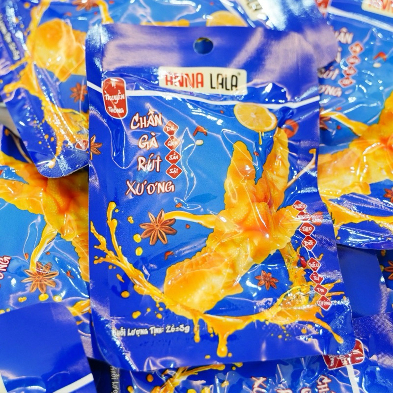 COMBO 30 chân gà rút xương Anna Lala đủ vị, chân gà tứ xuyên xay , đồ ...