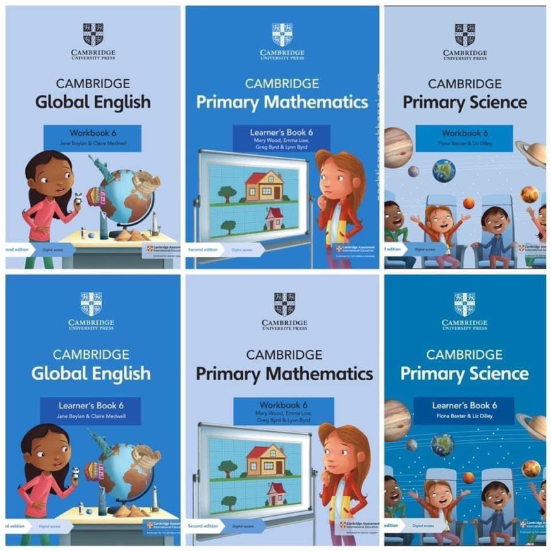 Cambridge Primary Global English-Mathematics -Science Book 6 (Learnbook ...