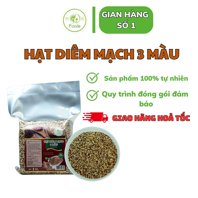 500g Quinoa Hạt diêm mạch 3 màu - hạt Quinoa | Shopee Việt Nam