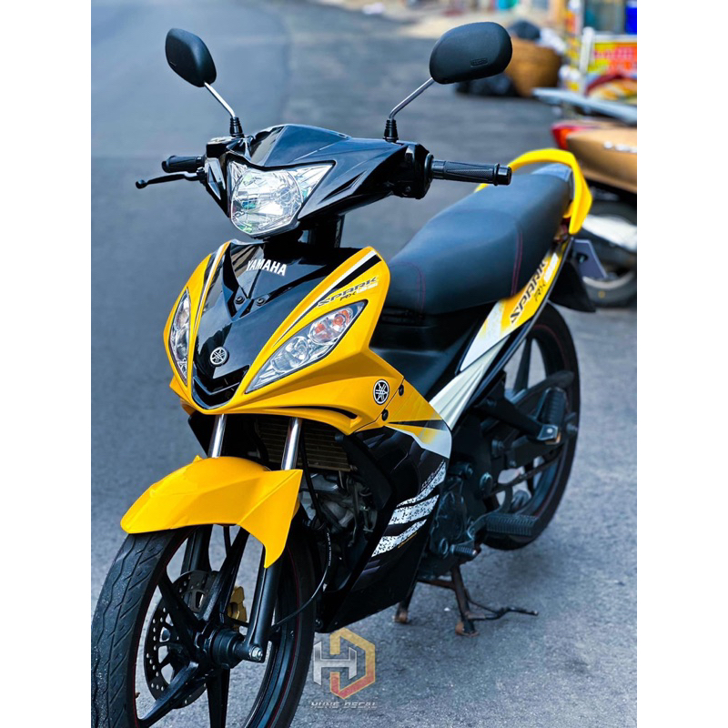 tem Exciter Spark 2010 135 vàng đen | Shopee Việt Nam
