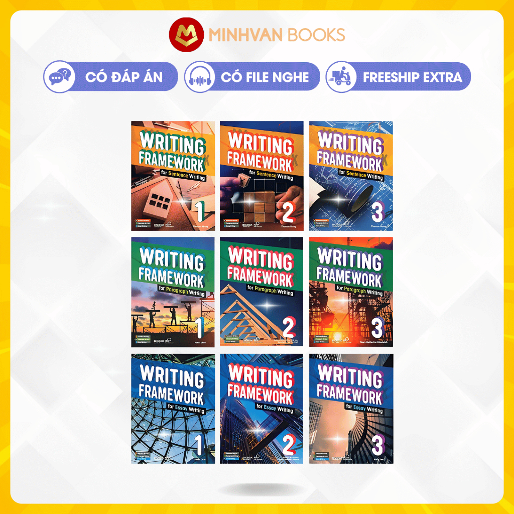 Sách - Writing Framework 18 cuốn - luyện viết tiếng anh cực hay ...