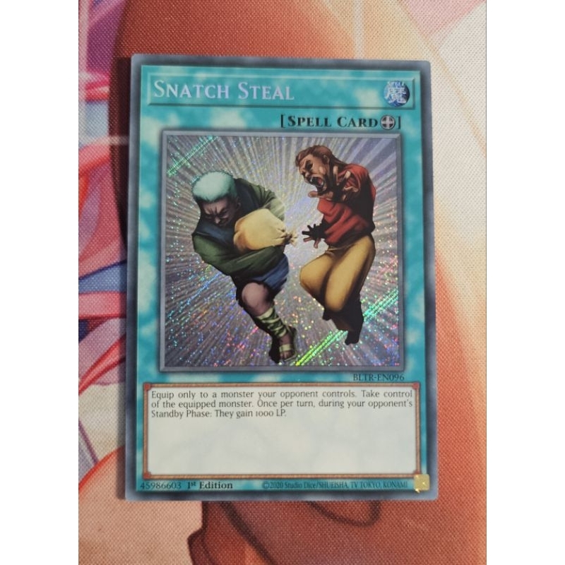 Thẻ bài Yugioh : Snatch Steal (TCG) | Shopee Việt Nam