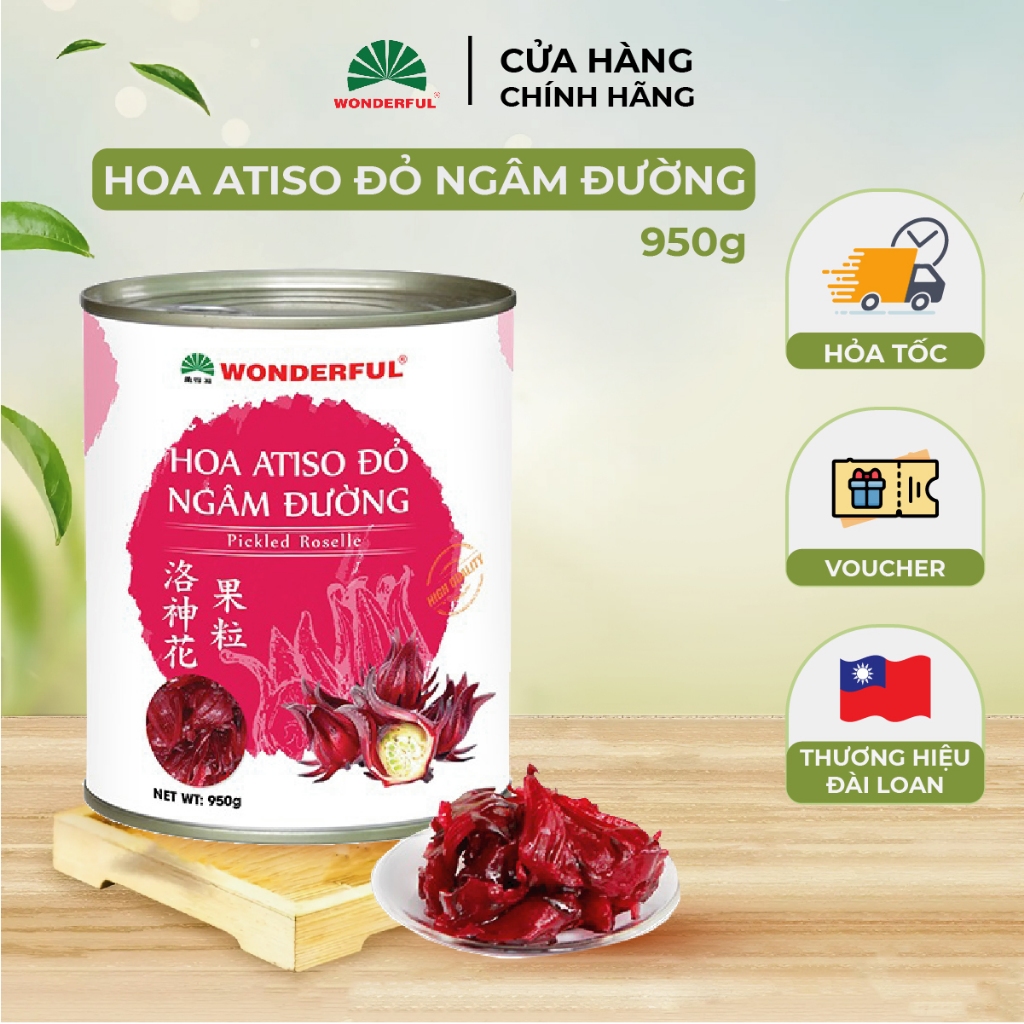 HOA ATISO ĐỎ Wonderful lon | Shopee Việt Nam