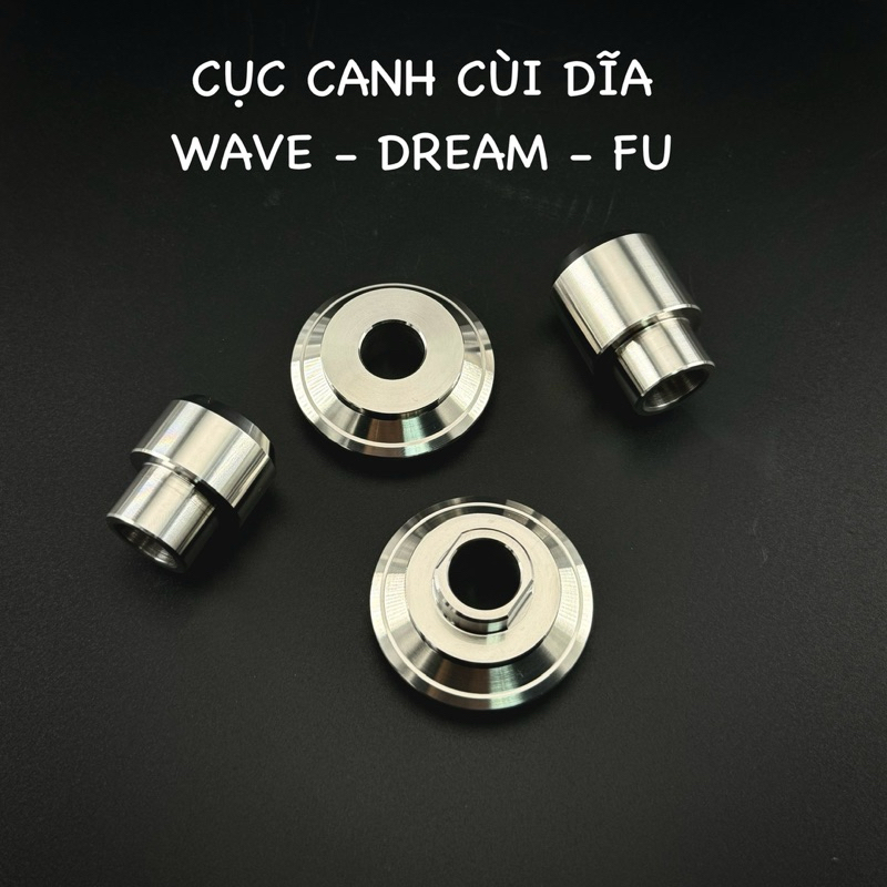 CỤC CANH CÙI DĨA INOX CNC WAVE DREAM FU | Shopee Việt Nam