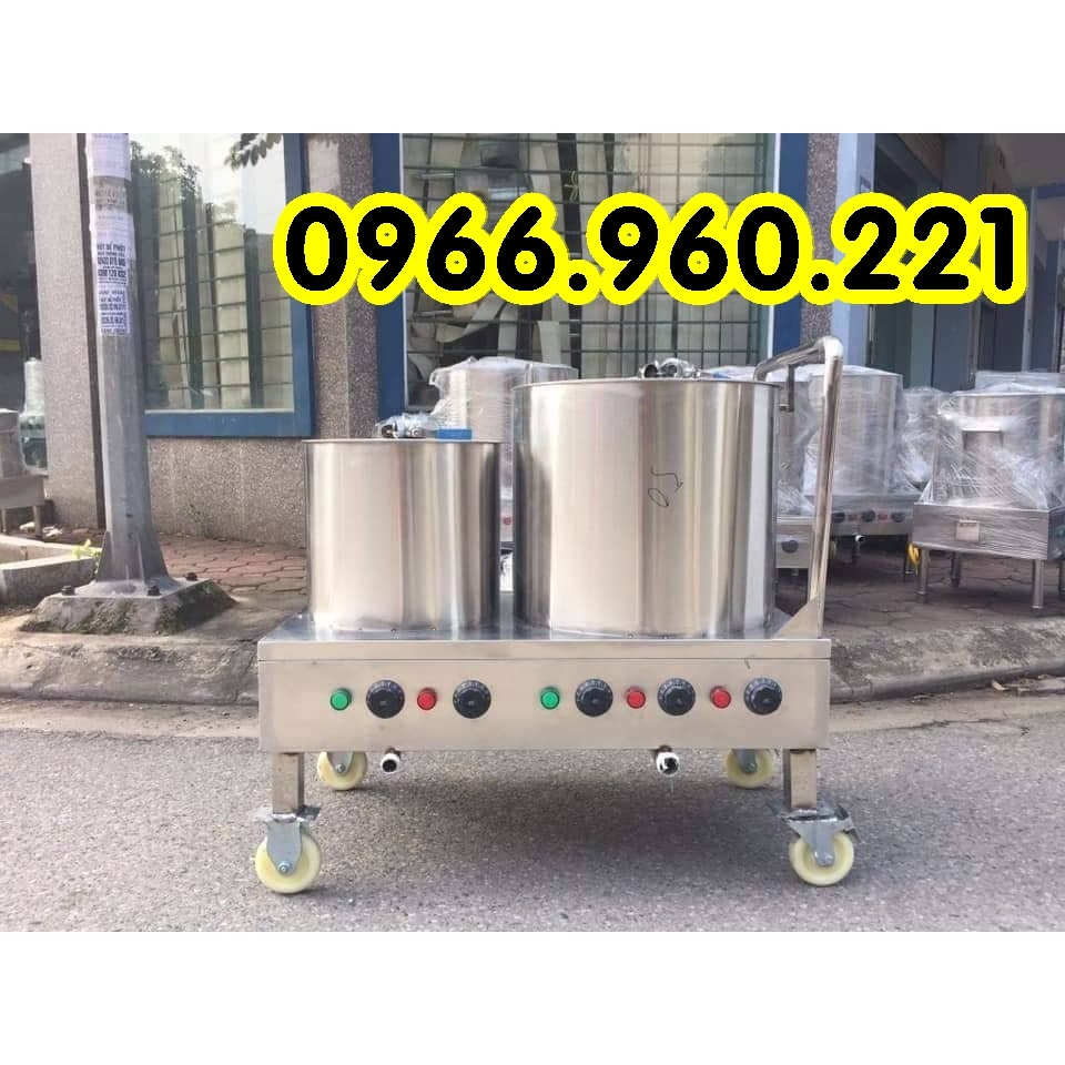 Nồi nấu phở đôi inox 304 bằng điện giá tốt, chính hãng-(20L-50L) -( 20L-60L)- (20L-80L)-(30L-60L ...