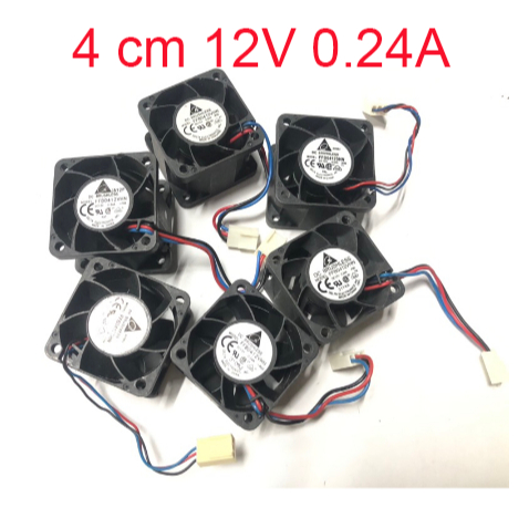 Quạt tản nhiệt 4cm 12V 0.24A jack 3pin | Shopee Việt Nam