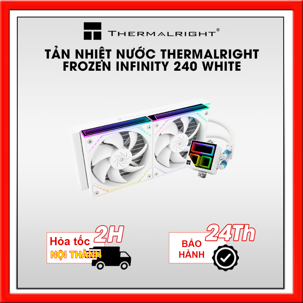 TẢN NHIỆT NƯỚC THERMALRIGHT FROZEN INFINITY 240 WHITE | Shopee Việt Nam