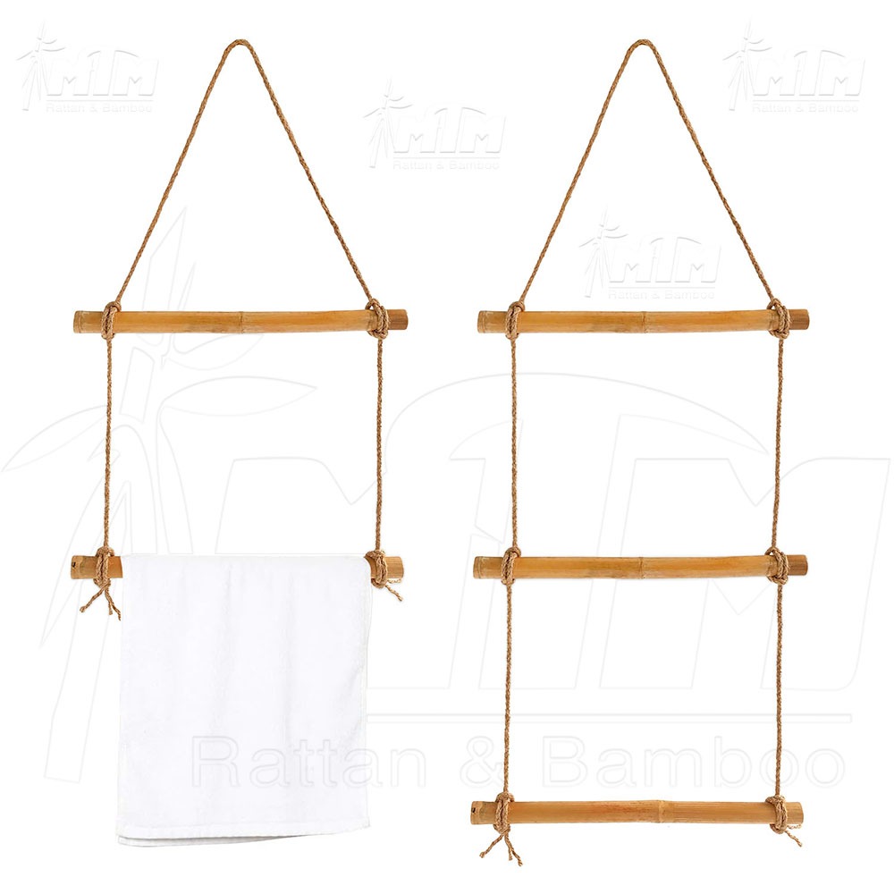 Thang tre / Thang dây treo tường - Dùng để treo đồ dùng, vật dụng trang ...