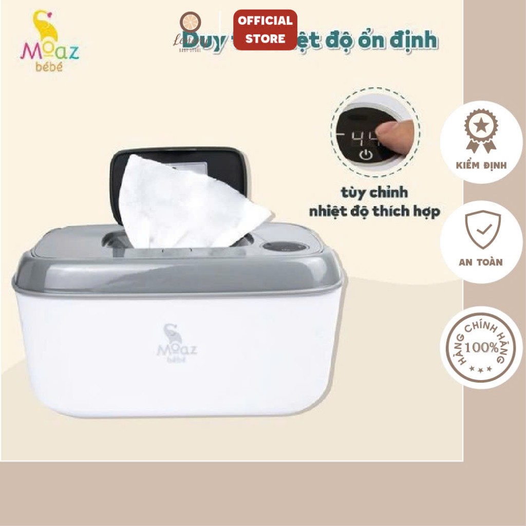 Máy làm ấm khăn ướt Moaz bebe MB008 | Shopee Việt Nam