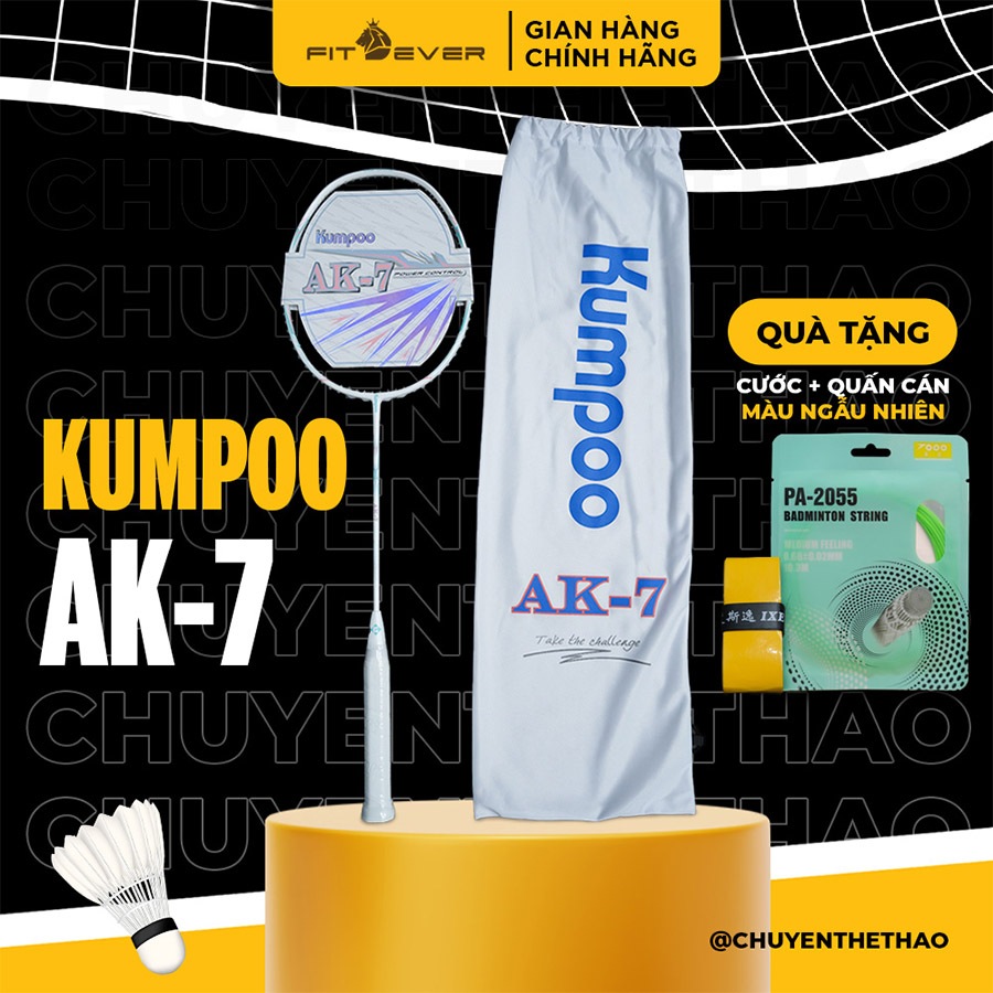 Vợt Cầu Lông Kumpoo AK 7 (4u) 2024 Chất liệu High Carbon Fiber 4U G5 | Shopee Việt Nam