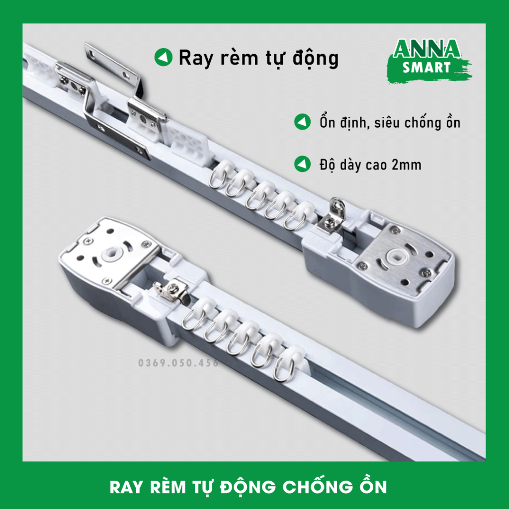 Ray Rèm Tự Động Full Phụ Kiện Cho Động Cơ Tuya, Dooya, Aquara | Shopee ...
