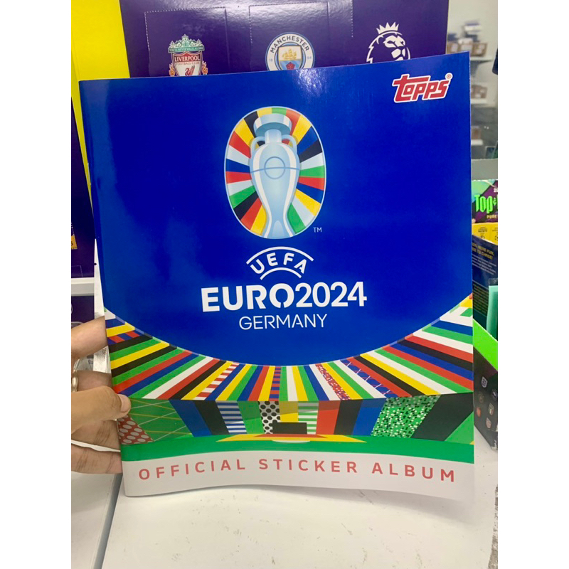 [ Album ] Topps Official Sticker Euro 2024 | Shopee Việt Nam