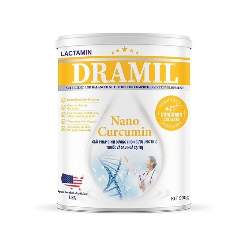 Sữa bột Lactamin Dramil Nano Curcumin giải pháp dinh dưỡng cho người ...