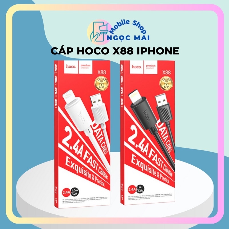 Cáp HOCO X88 - Chính Hãng | Shopee Việt Nam