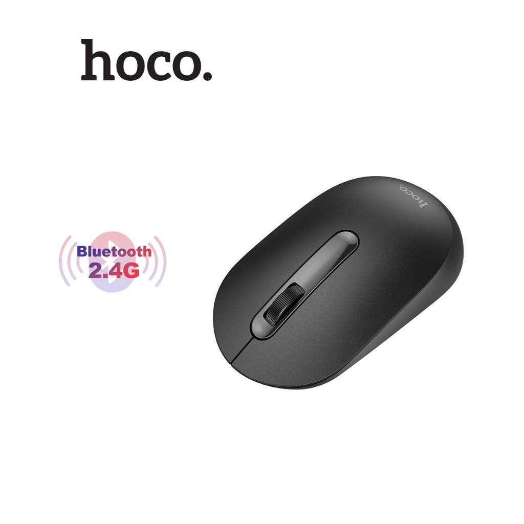Chuột Không Dây 2.4G Hoco GM14 , kết nối USB, DPI 1200 , tiện lợi khi sử dụng thiết kế sang ...