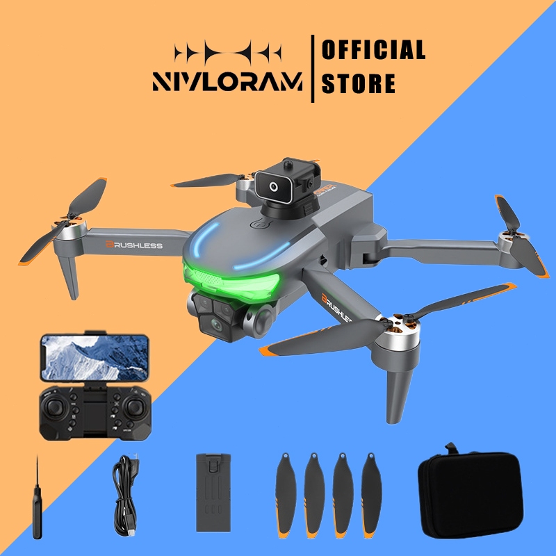 Flycam A17 PRO Drone camera HD,HD Camera kép,Chức năng tránh vật cản ...