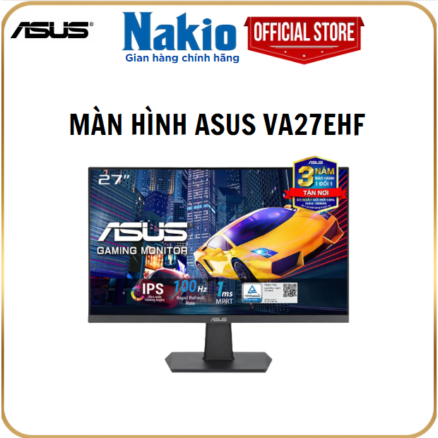 Màn hình Asus VA27EHF 27 inch ( FHD/IPS/100Hz/1ms/HDMI) - Bảo hành 36 ...
