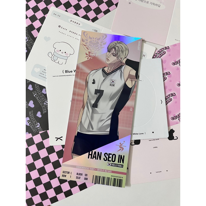 (SẴN) ticket Han Seo In BACKLIGHT (đọc kỹ mô tả) | Shopee Việt Nam