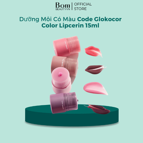 Dưỡng Môi Có Màu Code Glokolor Color Lipcerin 15ml | Shopee Việt Nam