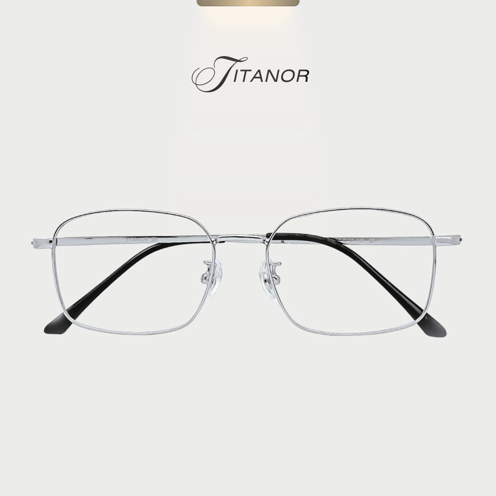 Gọng Mắt kính Titanium Titanor 𝐓𝐢𝐭𝐚𝐧𝐢𝐮𝐦 Signature Gọng kính Titan ...