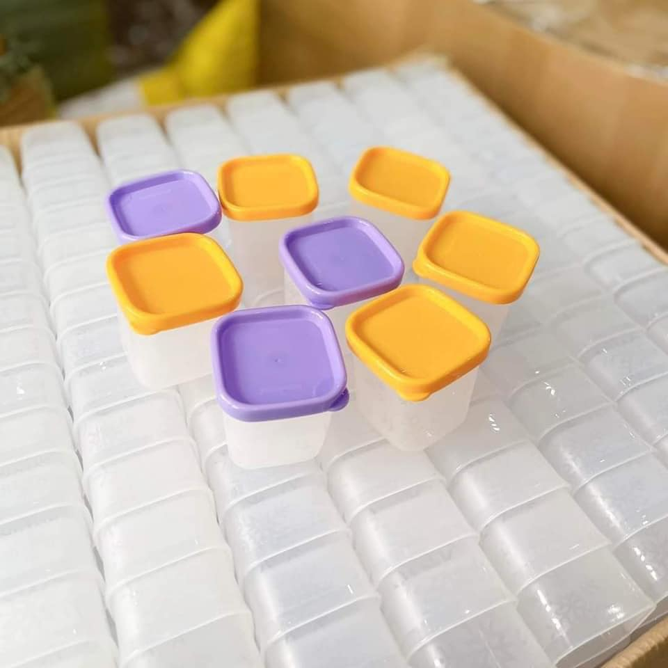 Set 8 hộp tup mini 100ml | Shopee Việt Nam