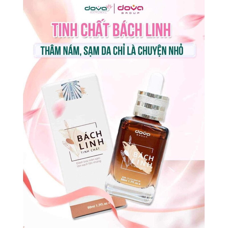 Tinh chất bách linh dova giúp dưỡng da sáng đẹp mềm mịn | Shopee Việt Nam
