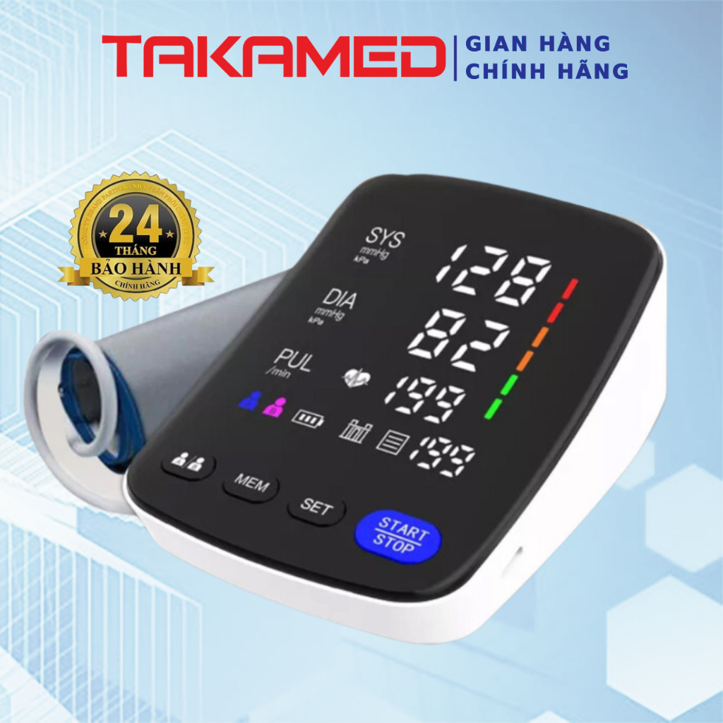 Máy Đo Huyết Áp Điện Tử Bắp Tay Không Dây Cao Cấp Yonker (YK-BPA1 ...