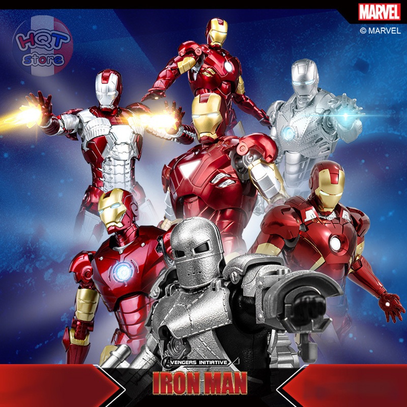 Mô hình lắp ráp iRon Man Model Kits Fondjoy Mark 1 / 2 / 3 / 4 / 5 / 6 ...