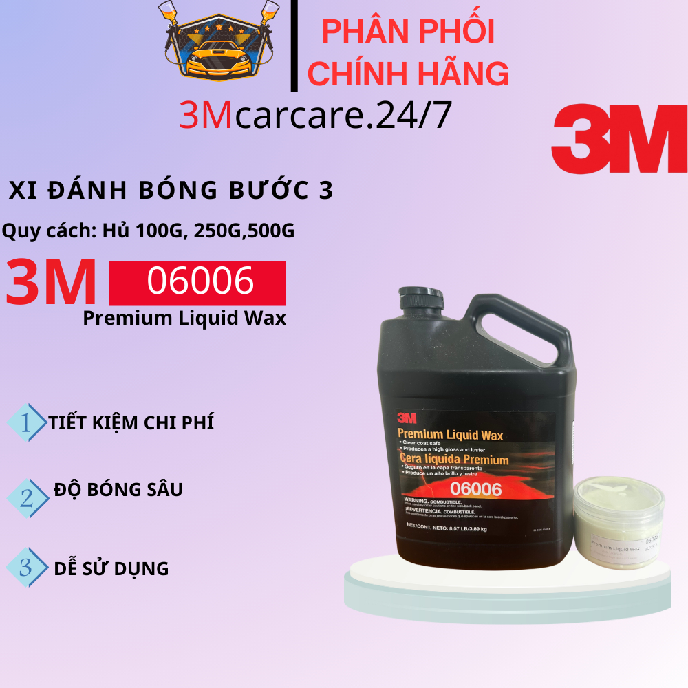 Xi (Pát) đánh bóng bước 3-𝟑𝐌 𝟎𝟔𝟎𝟎𝟔 𝐏𝐫𝐞𝐦𝐢𝐮𝐦 𝐋𝐢𝐪𝐮𝐢𝐝 𝐖𝐚𝐱, chiết lẻ ...