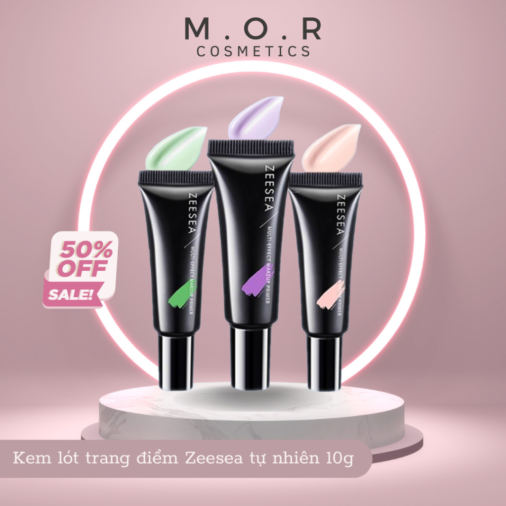 [ZEESEA] Kem Lót Trang Điểm ZEESEA Kiềm Dầu Dưỡng Ẩm Nâng Tông Tự Nhiên Lâu Trôi 10g mor ...