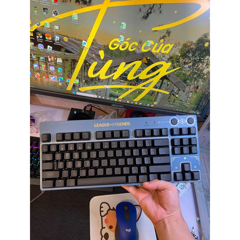 Bàn phím cơ Gaming Logitech G Pro 2022 / KDA / TKL LOL League of ...