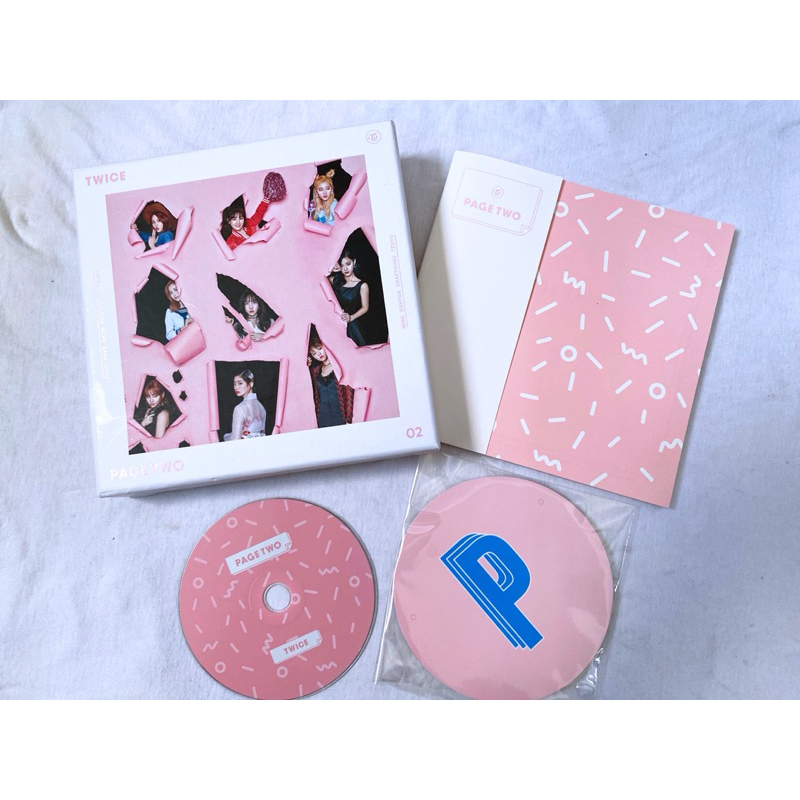 Twice page 2 mini aobum đã khui seal, đầy đủ đồ như hình. Không bao gồm photocard. | Shopee Việt Nam
