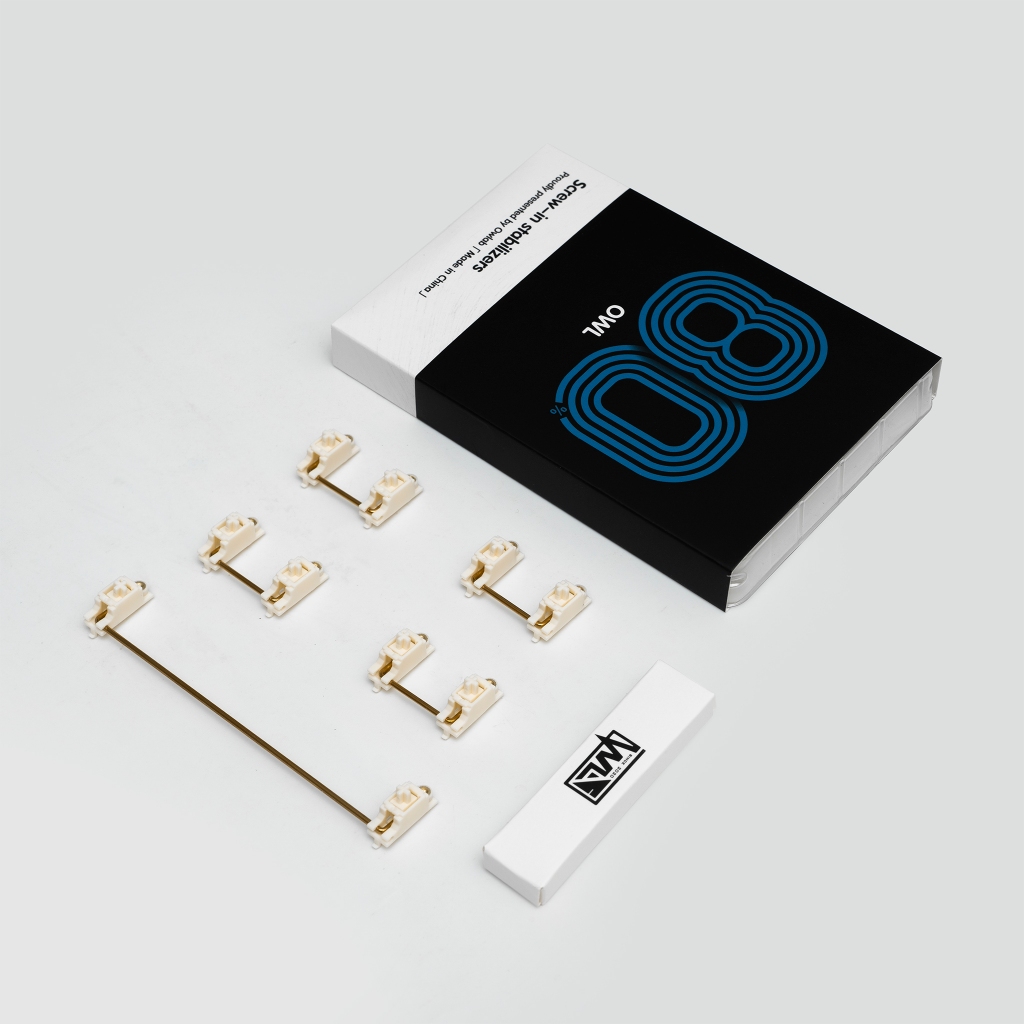 Bộ stab stabilizer Owlab V3 PCB mount Screw-in thanh cần bằng stab ...