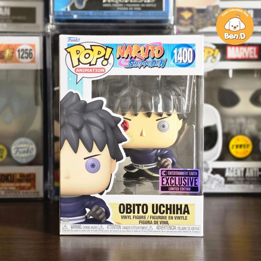 Funko POP! Animation: Naruto Shippuden - Obito Uchiha (EE Exclusive ...