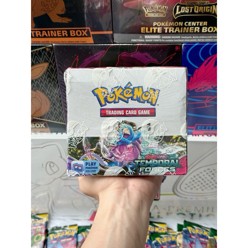 Pokémon TCG: Scarlet & Violet-Temporal Forces Booster Display Box (36 ...