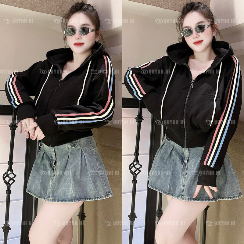 gẹo lựa bà con oi: áo khoác lửng siêu hót(xỏ ngón túi trong) | Shopee ...