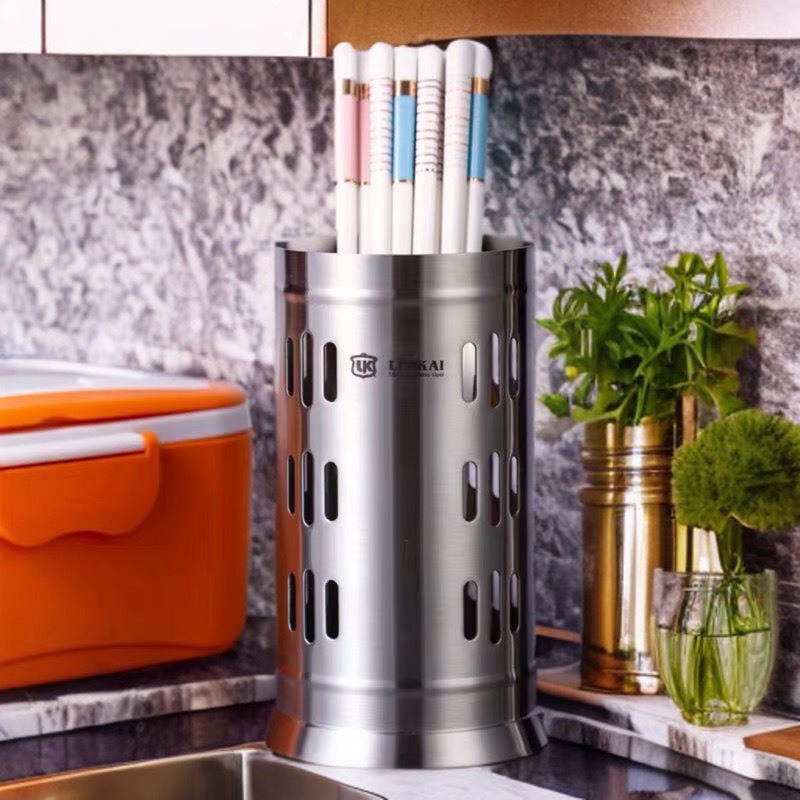 Ống Hộp Đựng Đũa Inox 304 LUNKAI được gia công tỉ mỉ đảm bảo bền đẹp ...